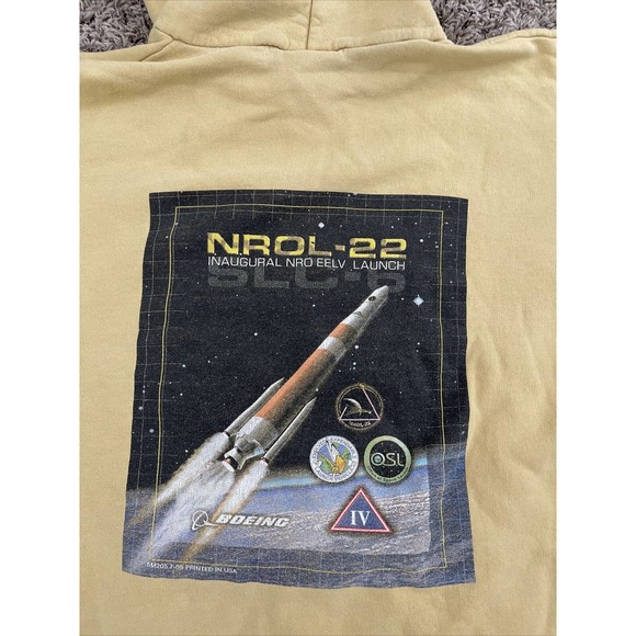 Hanes | Shirts | Delta Iv Nrol22 Launch Team Large Hoodie Sweatshirt ...